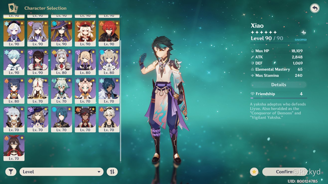 Its all my favorite characters - miHoYo Player Community