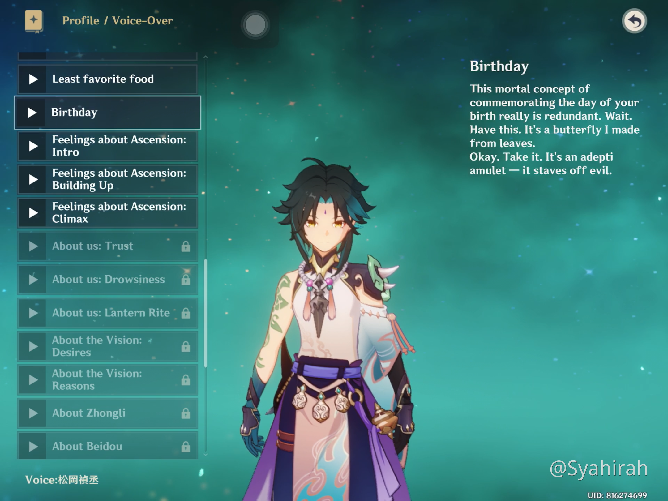 Birthday wishes Genshin Impact | HoYoLAB