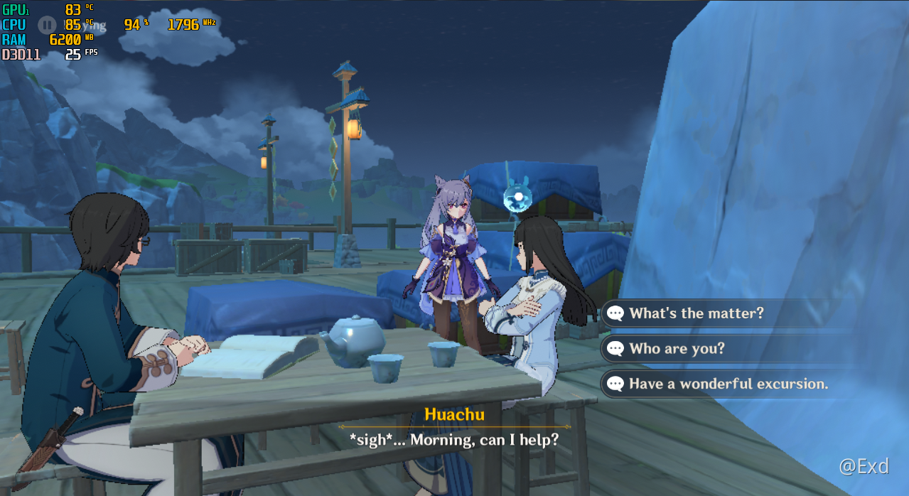 NPC Conversation. Genshin Impact | HoYoLAB