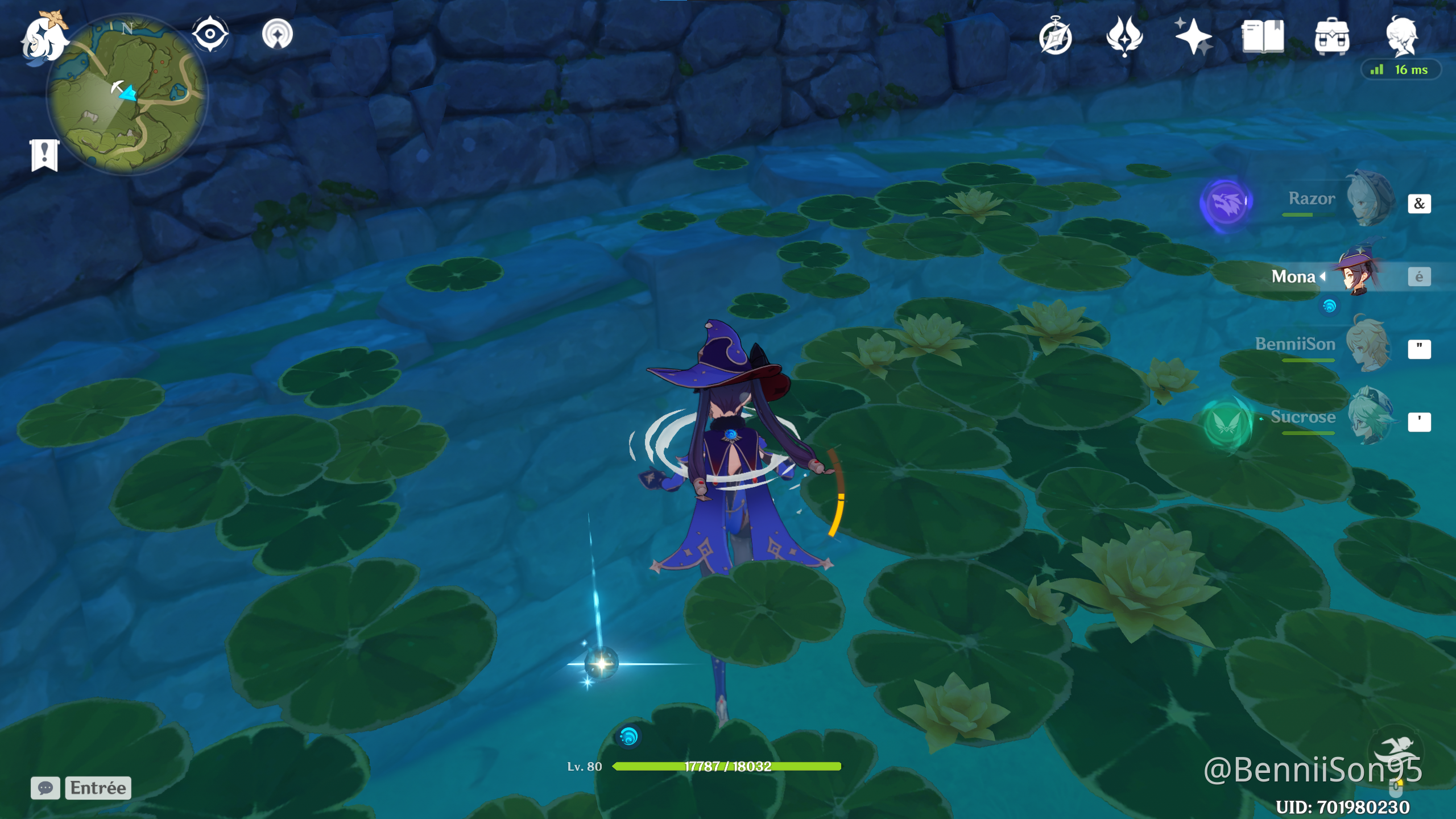 Drop fell underwater Genshin Impact | HoYoLAB