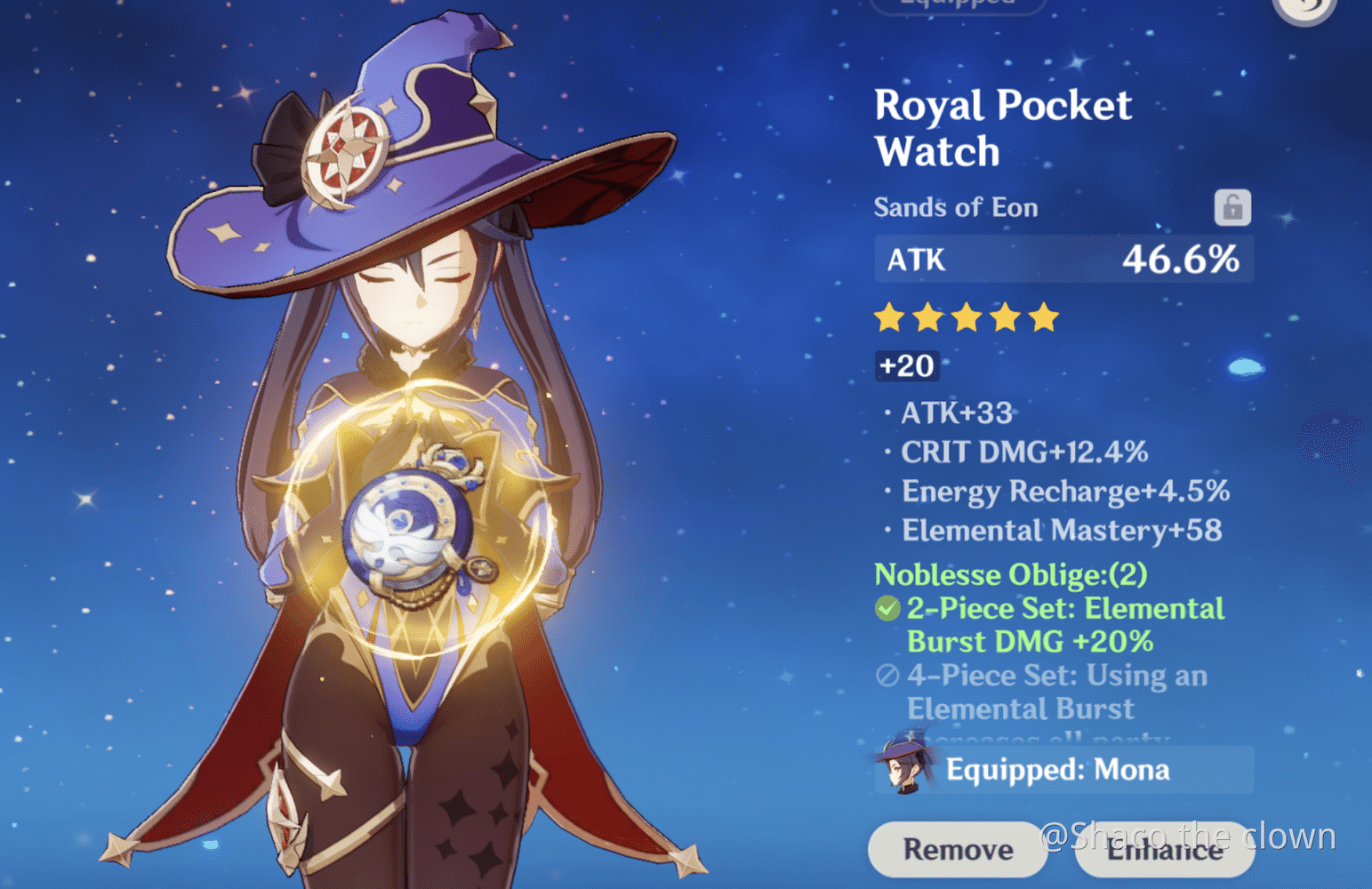 Mona damage being abnormally low Genshin Impact | HoYoLAB