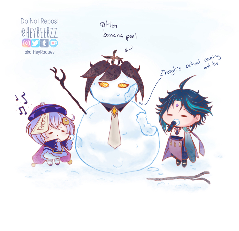 When the Snow is Thick Enough Genshin Impact | HoYoLAB