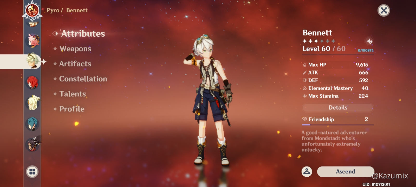 unlucky boy with cursed numbers Genshin Impact | HoYoLAB