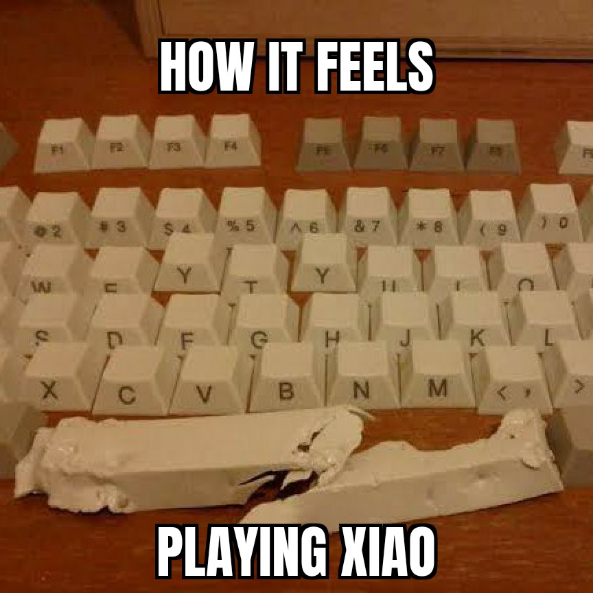 Xiao, you keyboard breaker! Genshin Impact | HoYoLAB