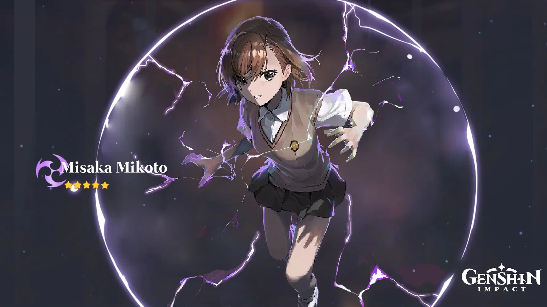 misaka wallpaper