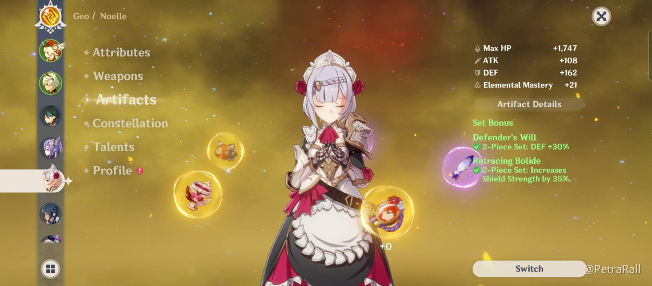 Noelle defense build Genshin Impact | HoYoLAB