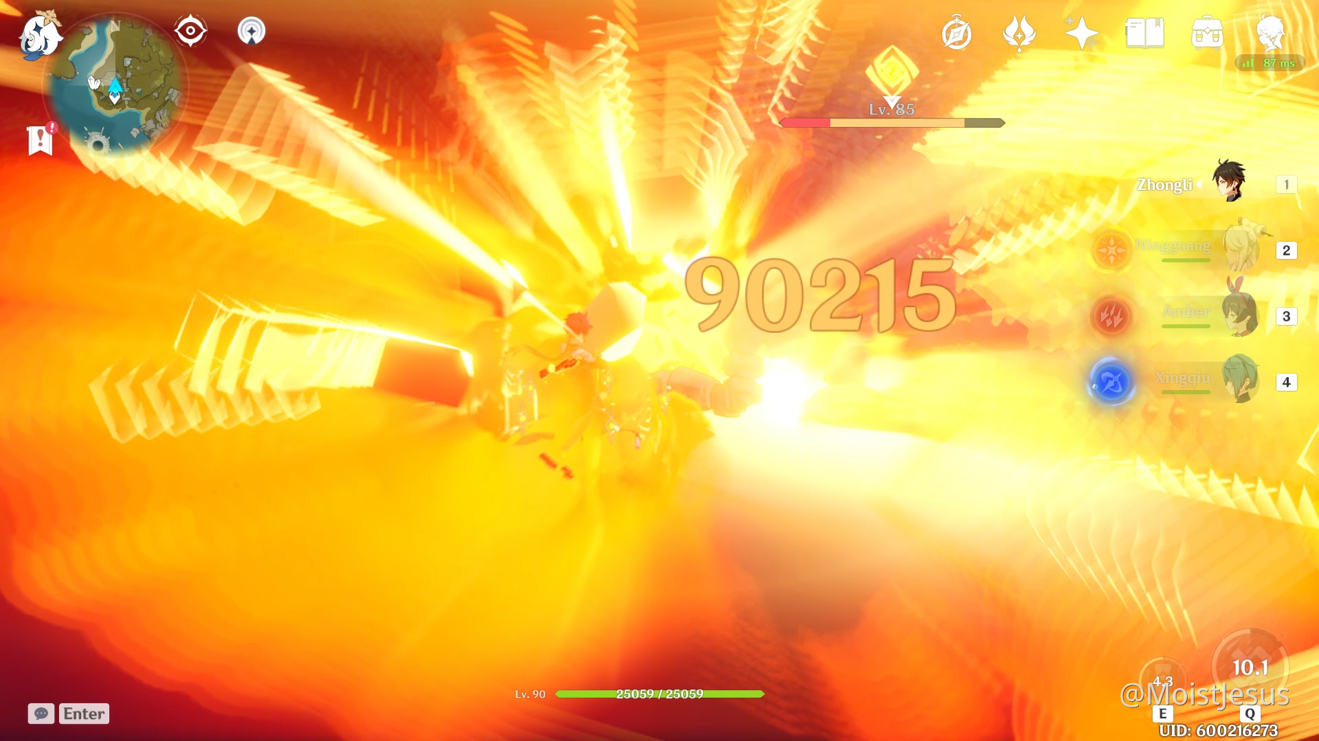 My ZhongLi Burst Support Build Genshin Impact | HoYoLAB