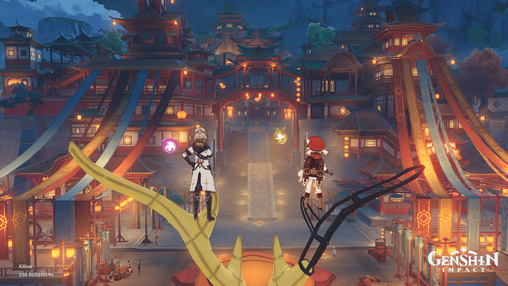 Albedo and Klee on Lantern Rite Festival Genshin Impact | HoYoLAB