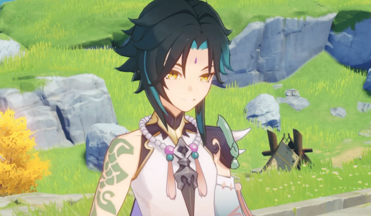 Xiao is smiling! Genshin Impact | HoYoLAB