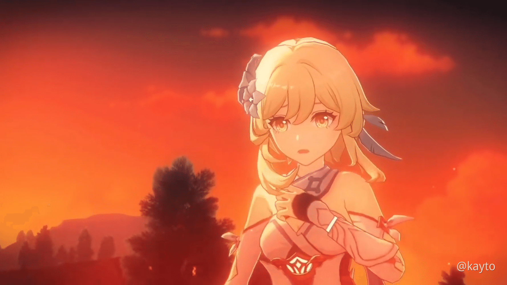 Genshin Impact Final Boss Traveler VS. Paimon AR60 (Fanmade) Genshin ...