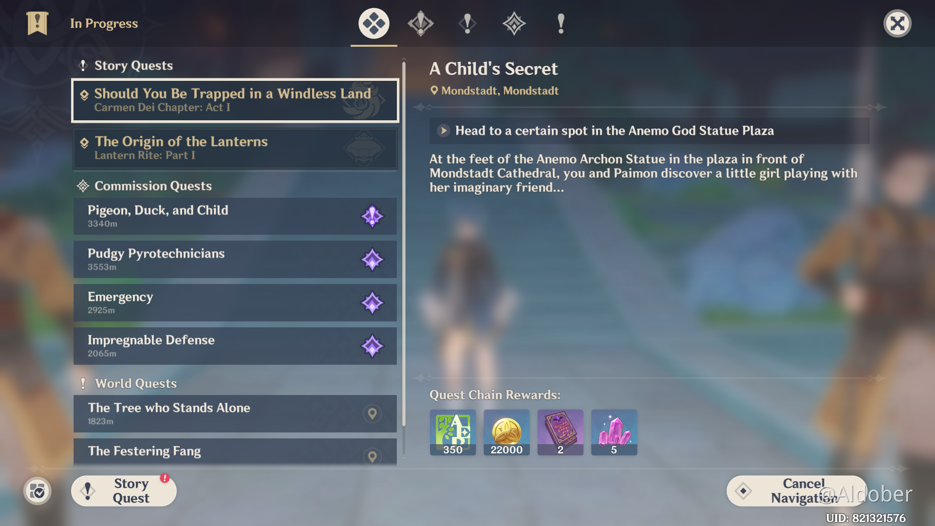 Archon quest bug ? Genshin Impact | HoYoLAB