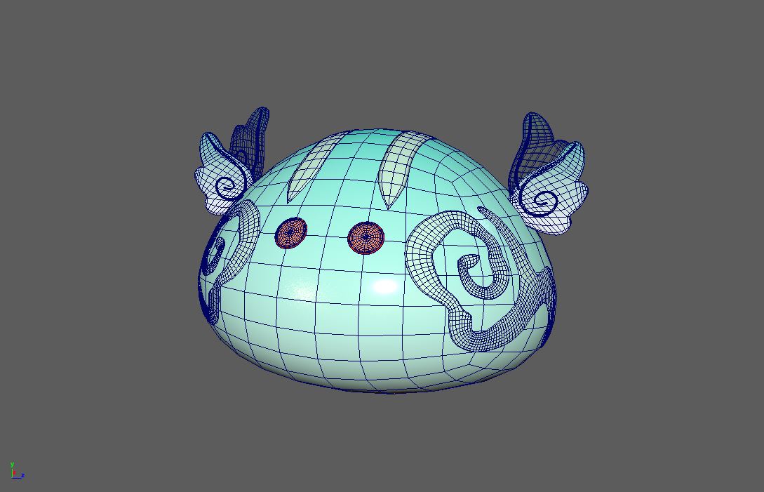 Anemo slime - Sea of Lights WIP Genshin Impact | HoYoLAB