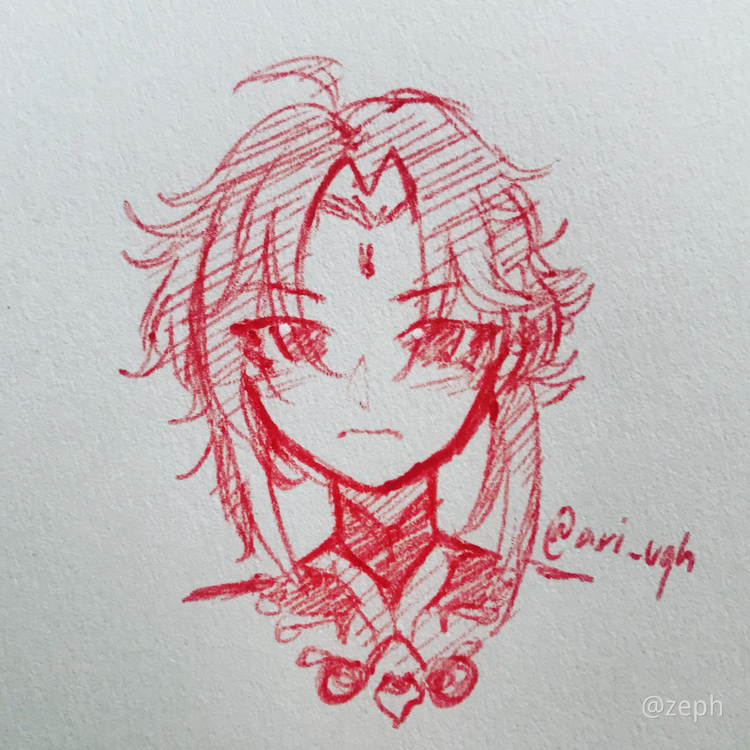 Xiao sketch :) Genshin Impact | HoYoLAB