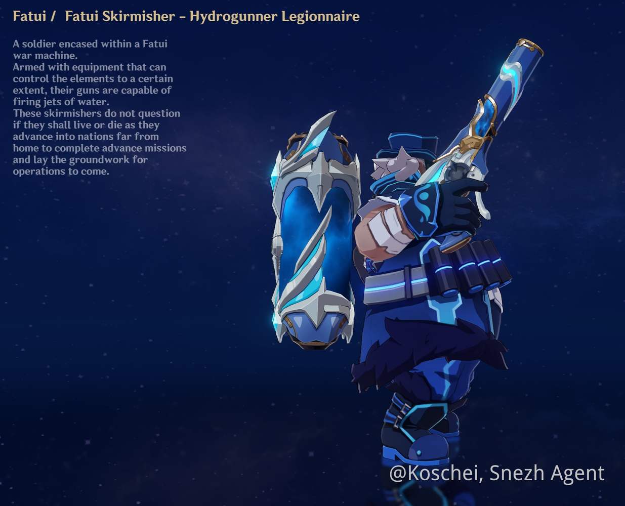 Fatui Skirmisher Tech Genshin Impact | HoYoLAB