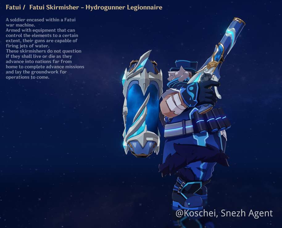 Fatui Skirmisher Tech | Genshin Impact | HoYoLAB