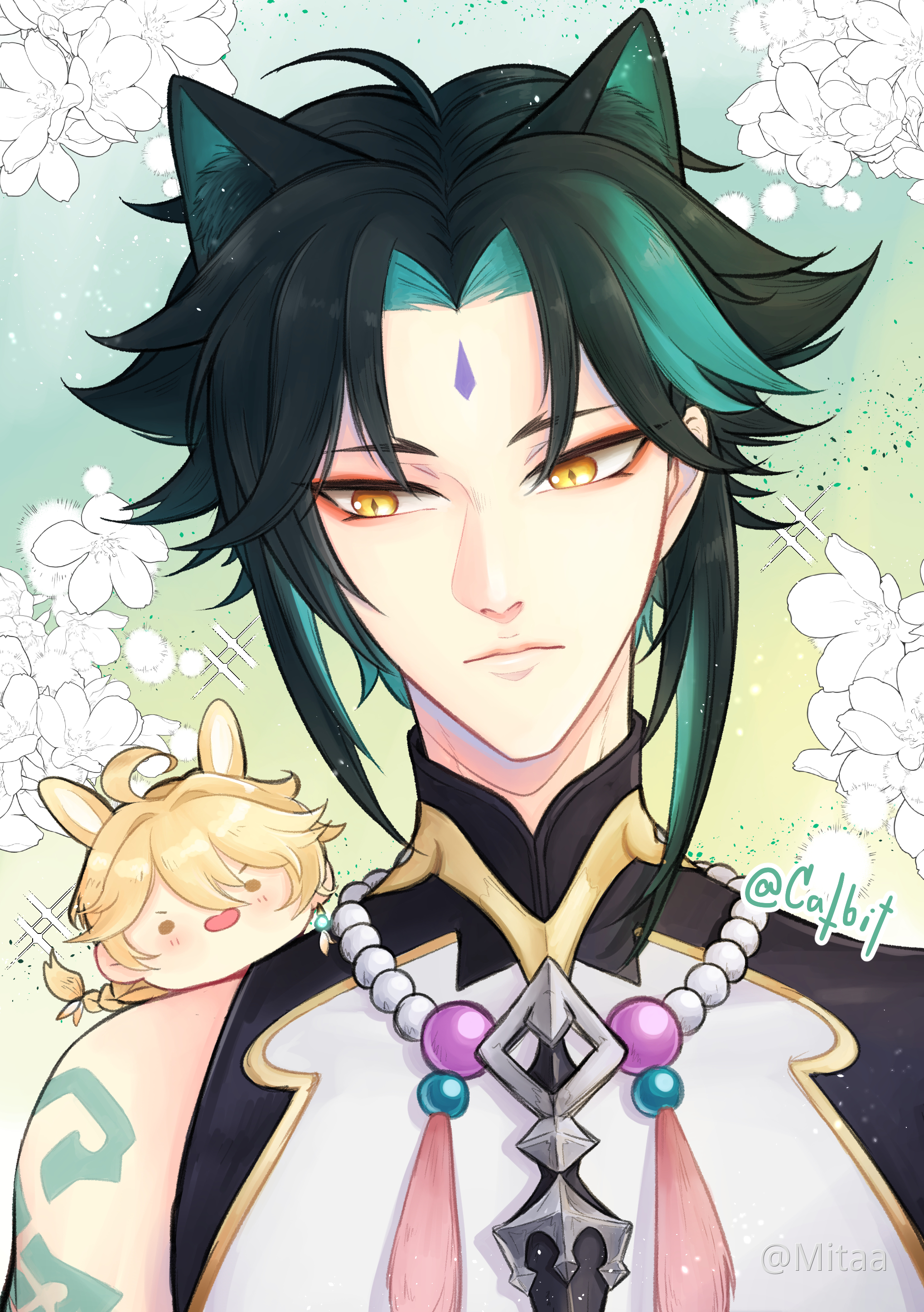 Xiao - Full color Genshin Impact | HoYoLAB