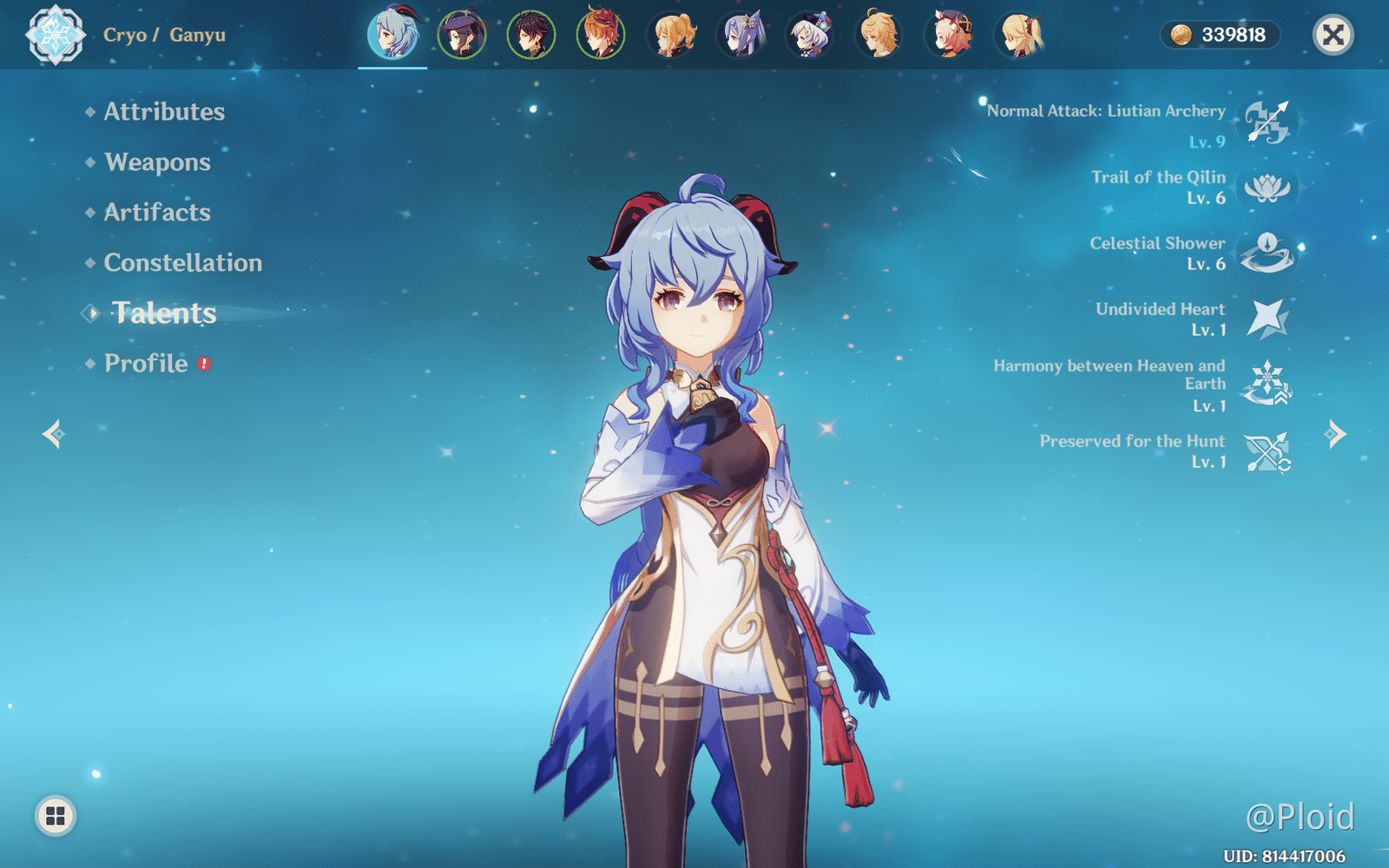 Question about Childe + Ganyu normal attack talent | Genshin Impact ...