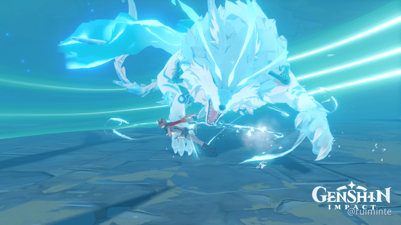 Boreas Fight Shots Genshin Impact | HoYoLAB