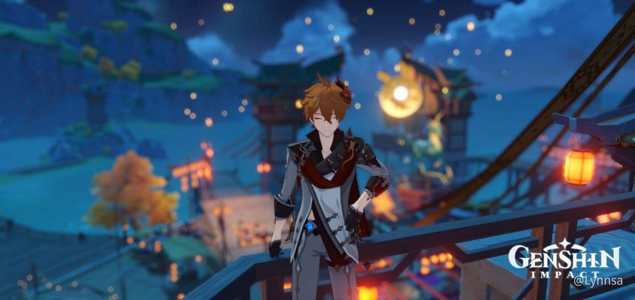 Master Childe at the Lantern Rite Festival~ Genshin Impact | HoYoLAB