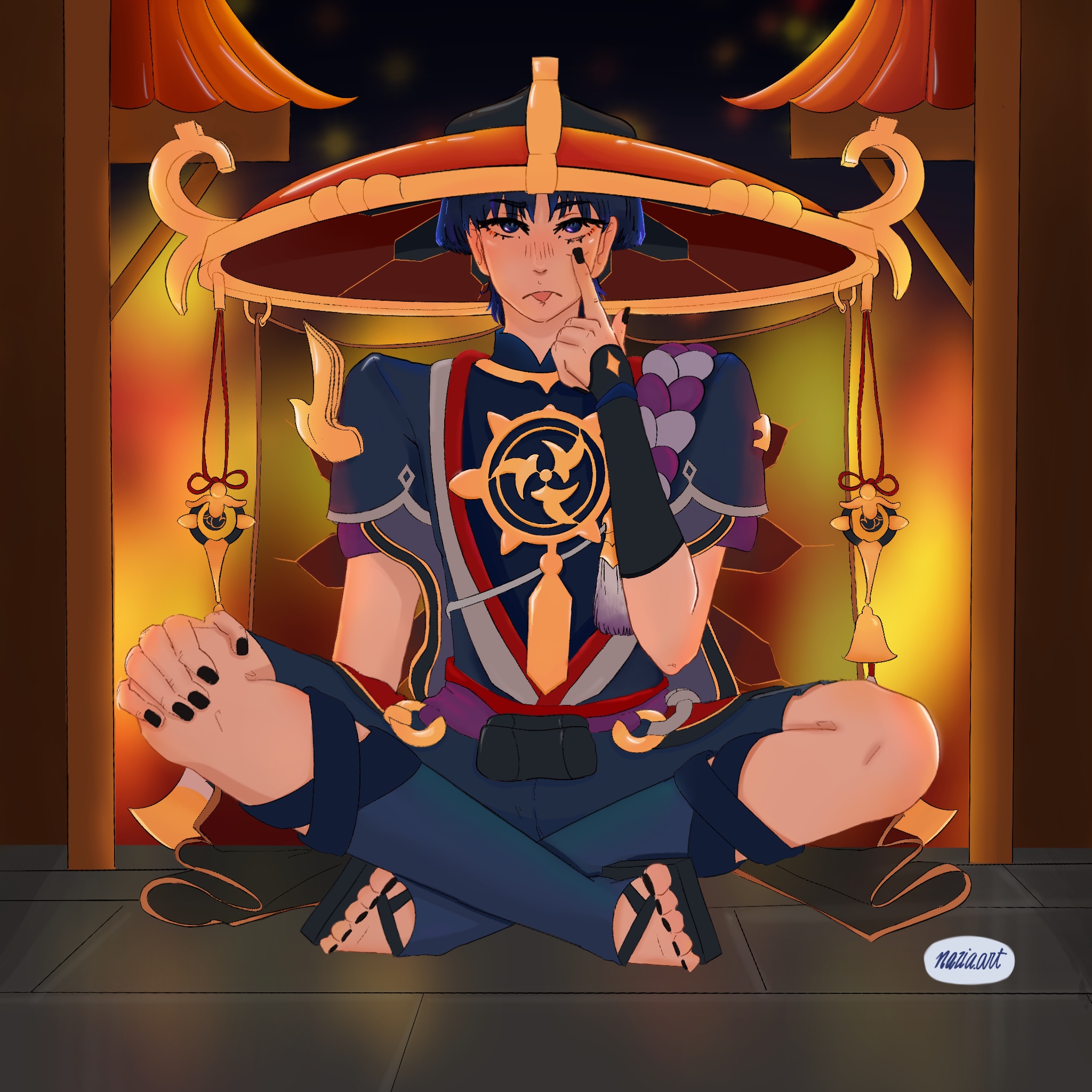 A Sea of Lights - A Visit from the Eighth Harbinger Genshin Impact ...