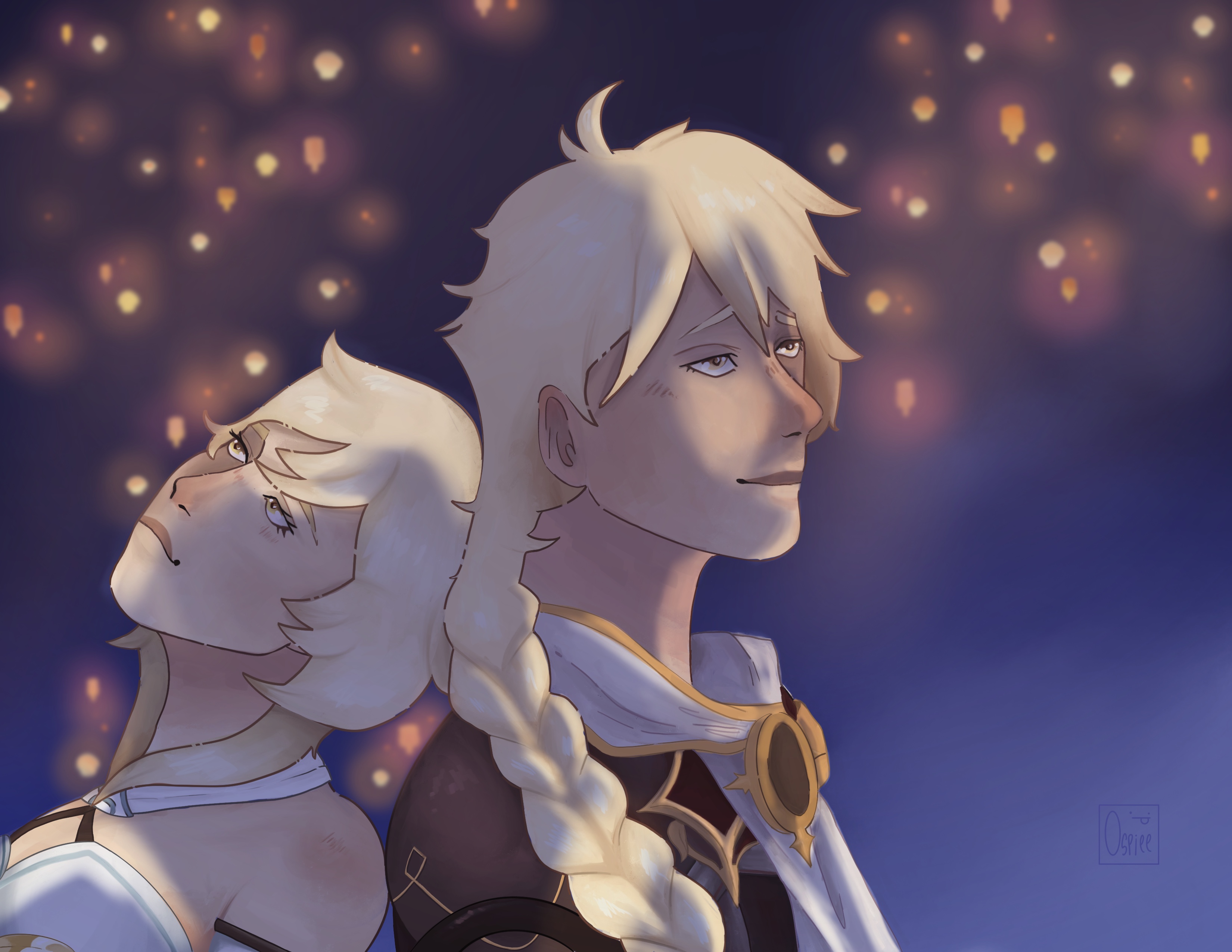 A Sea of Lights - “Paimon will help you find her, and we’ll spend the ...