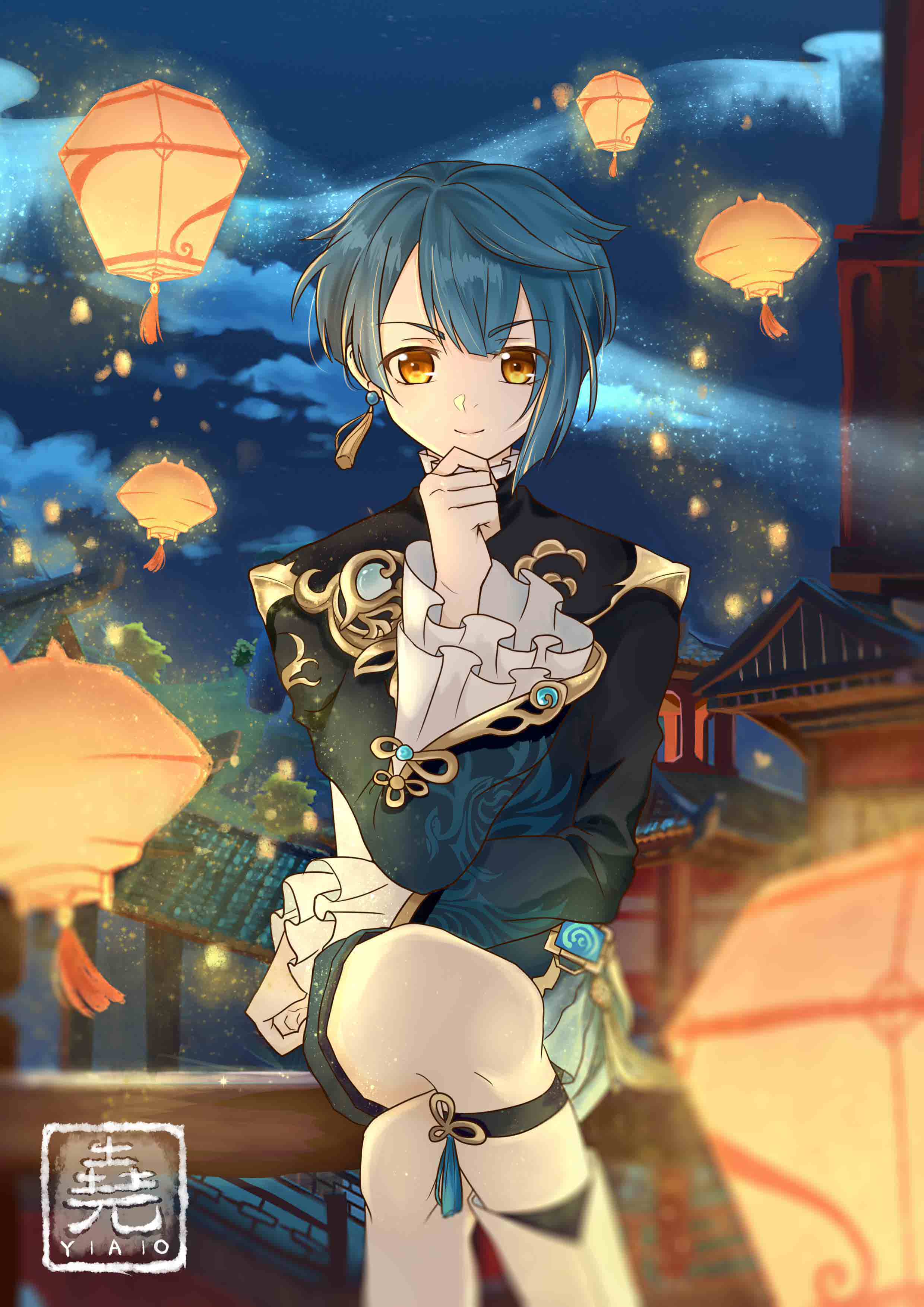 A Sea of Lights- Glory to Wanwen book house Genshin Impact | HoYoLAB