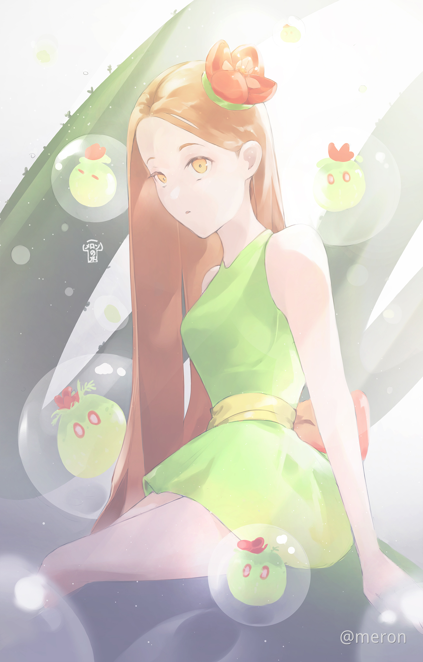 Dendro Slime Princess Genshin Impact | HoYoLAB