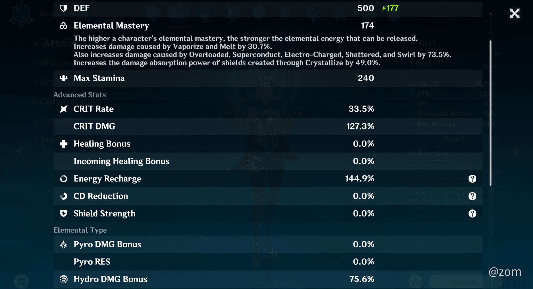 These are my current strats on my main chara at ar35 without ascend and ...