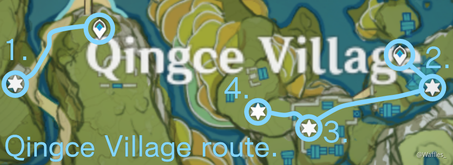 Qingce Village Artifact farming. Genshin Impact | HoYoLAB