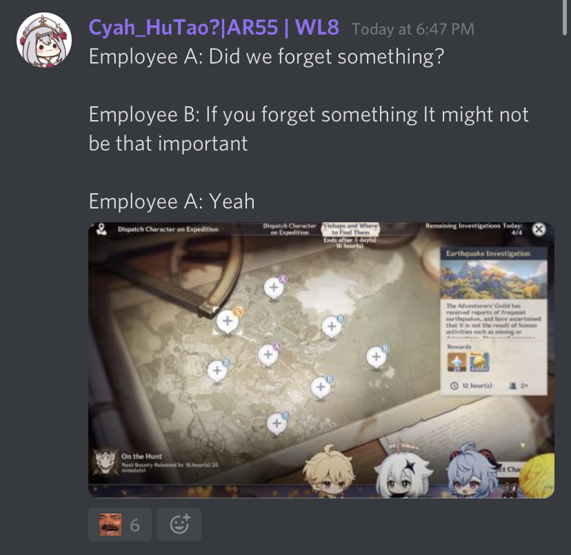 Cyah Has a Point Genshin Impact | HoYoLAB