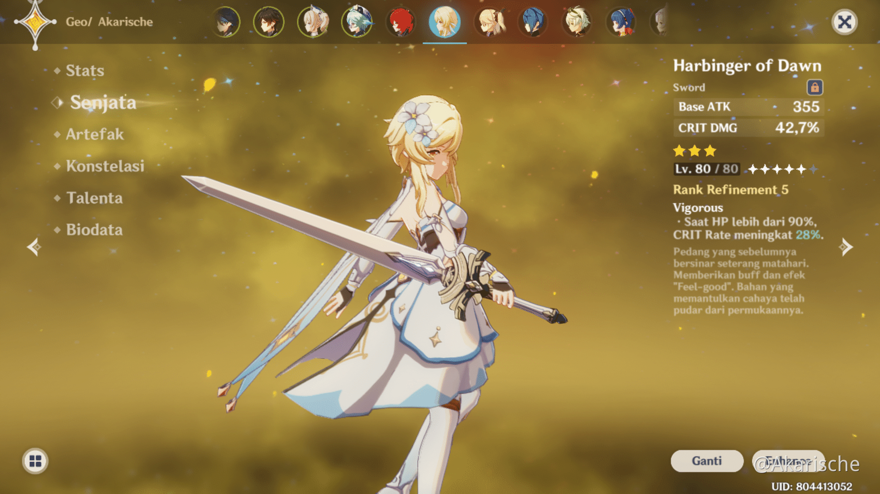 Lumine Super Build Genshin Impact | HoYoLAB