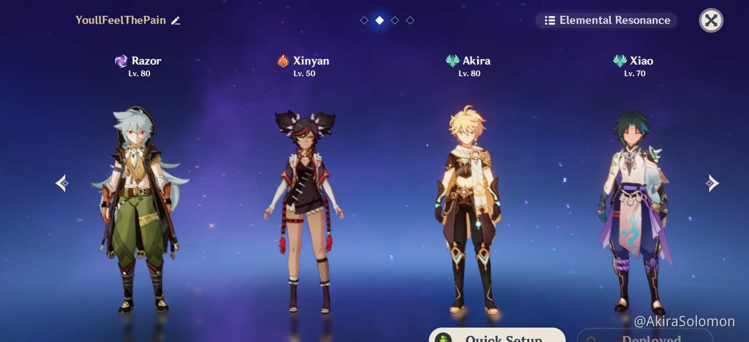 My Genshin party setup Genshin Impact | HoYoLAB