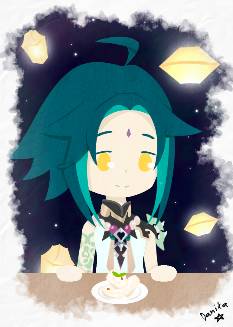 A Sea of Lights with Almond Tofu Genshin Impact | HoYoLAB