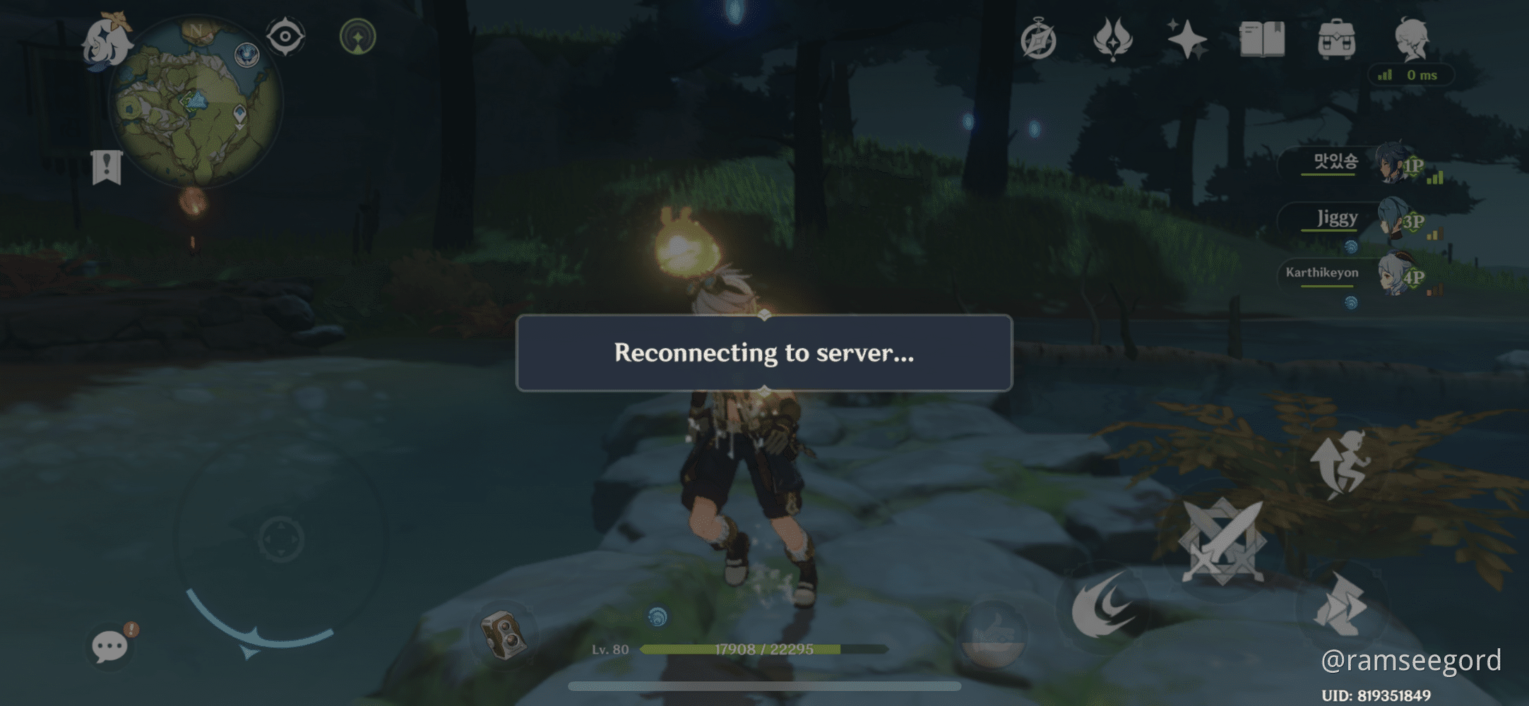 "reconnecting to server" problem Genshin Impact | HoYoLAB