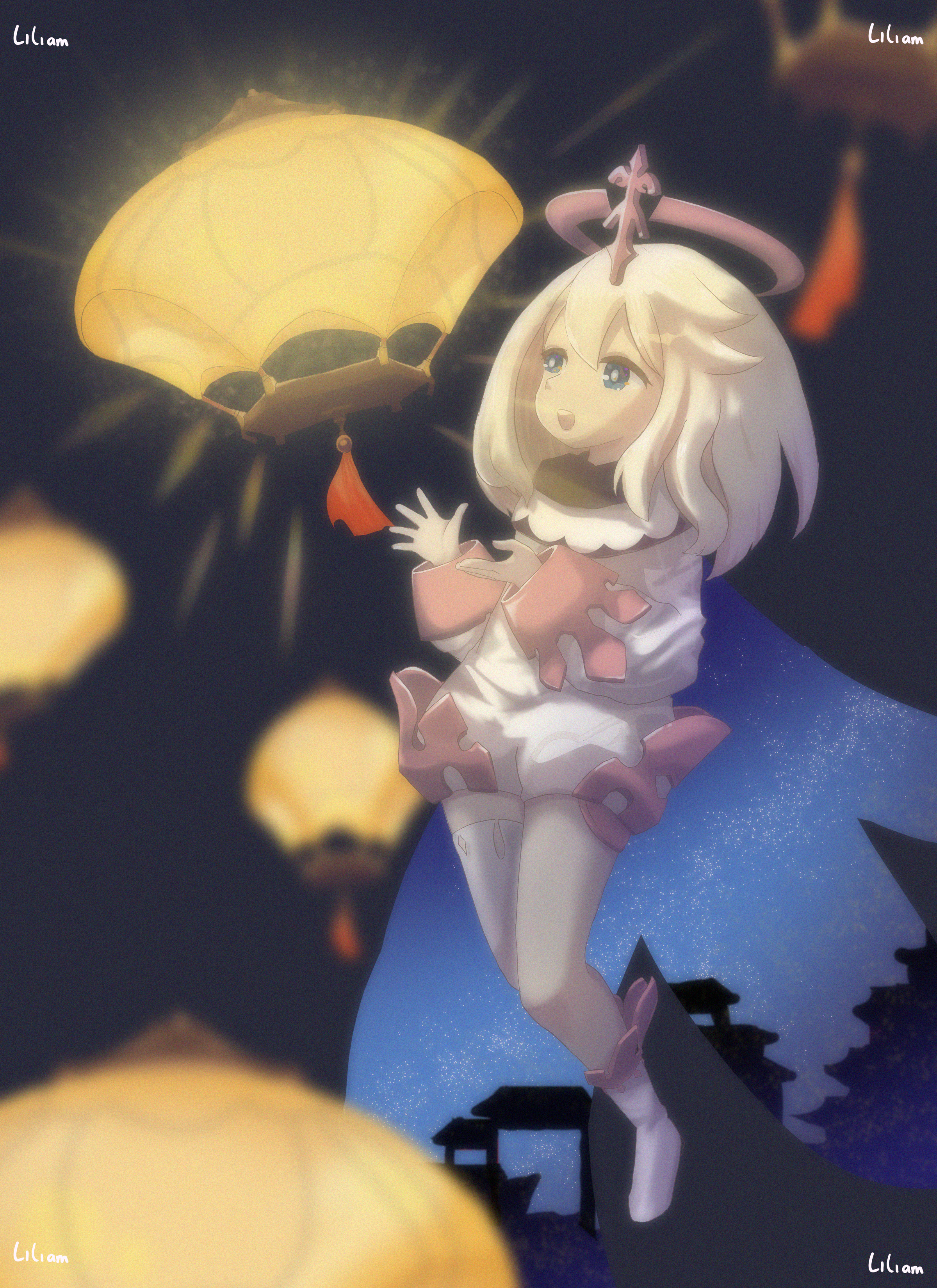 A sea of Lights. Paimon's wish Genshin Impact | HoYoLAB