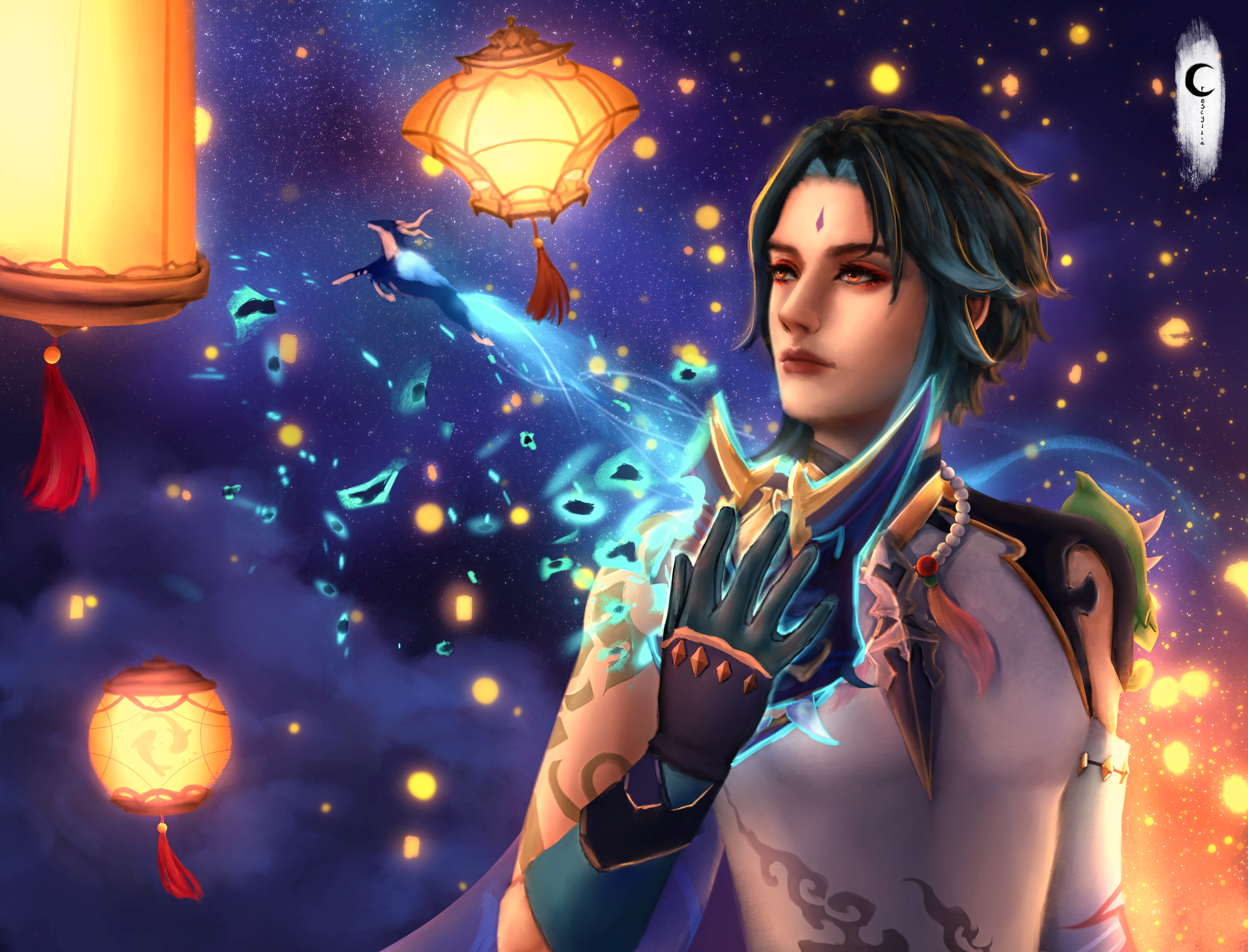 "A Sea of Lights" - Xiao's Lament Genshin Impact | HoYoLAB