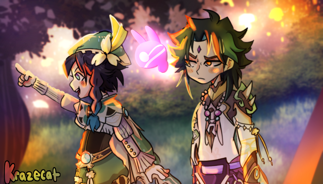 A Sea of Lights - Look over there! Genshin Impact | HoYoLAB