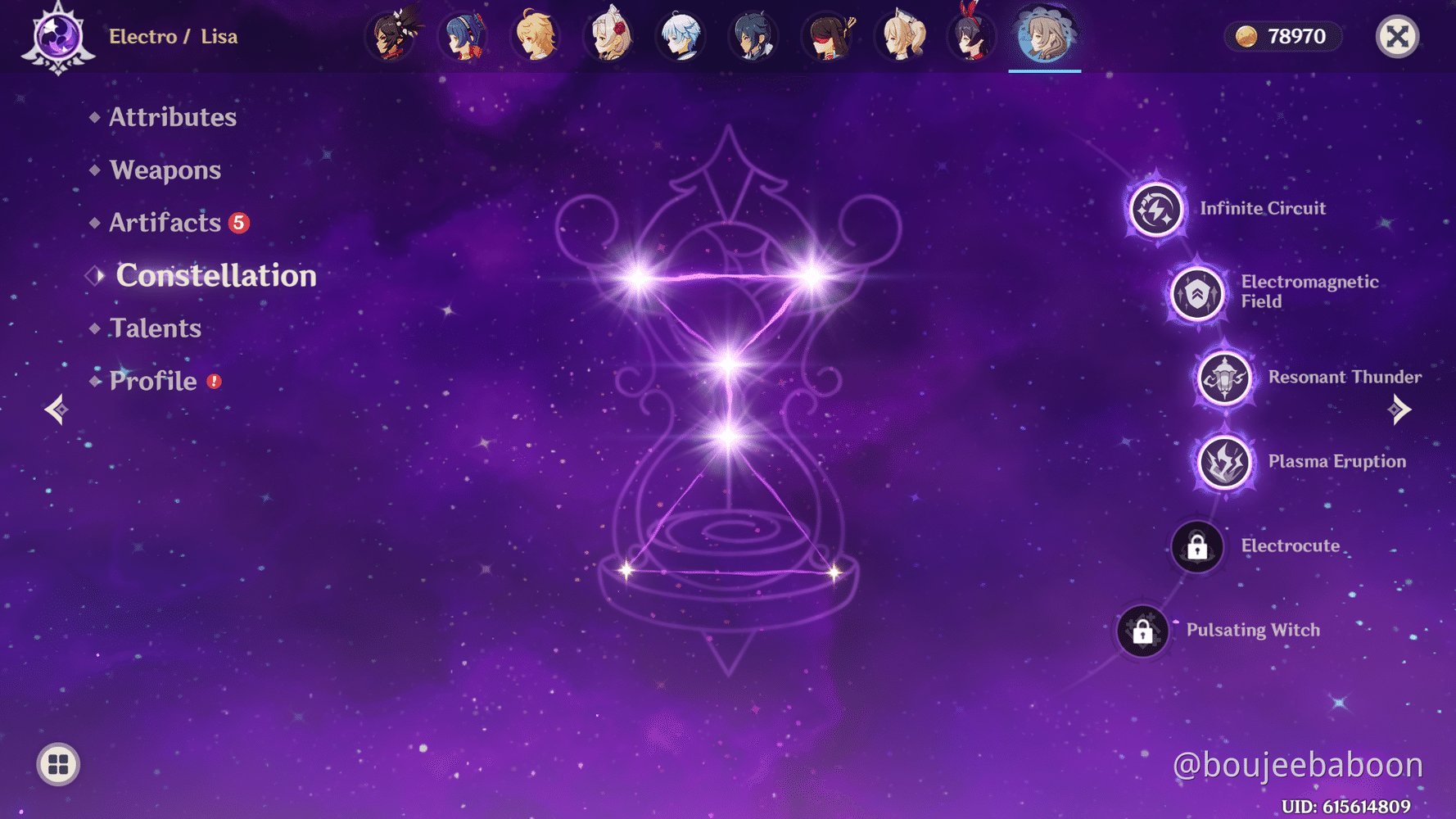 lisa constellations that noone wants Genshin Impact | HoYoLAB