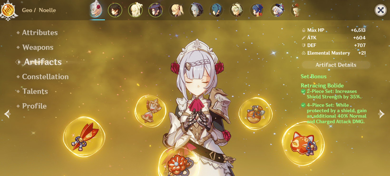 [V1.4 Guide] Noelle in-depth Weapon comparison with WGS, SS, WB, SP ...