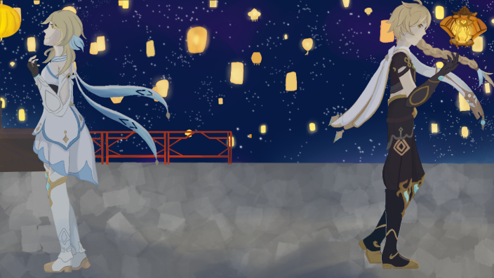 A Sea of Lights- Always Kin Genshin Impact | HoYoLAB