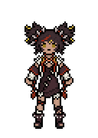 Pixelated Xinyan :3 Genshin Impact | HoYoLAB