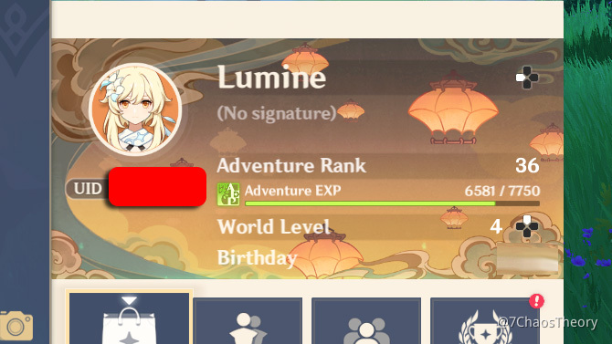 Hide UID Option (Paimon Menu, Bottom-Right Display, and Friend Details ...