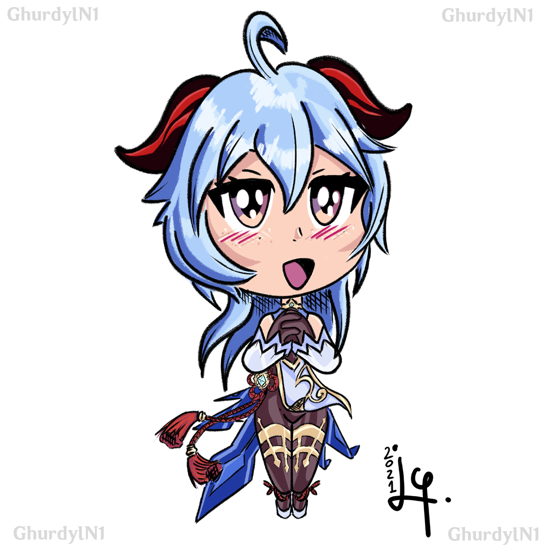 Chibi Ganyu Genshin Impact | HoYoLAB