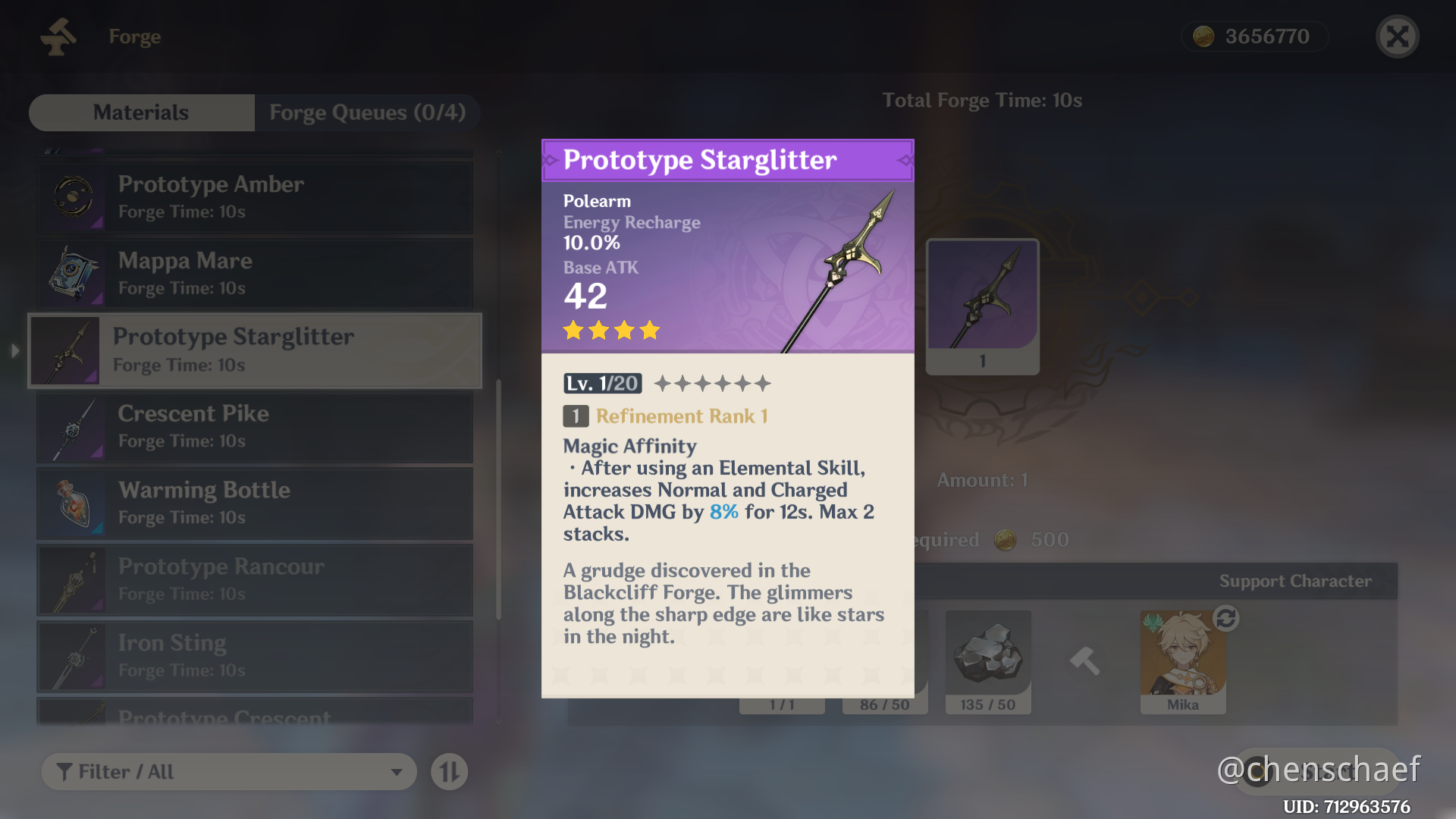 Which polearm to forge? Genshin Impact | HoYoLAB