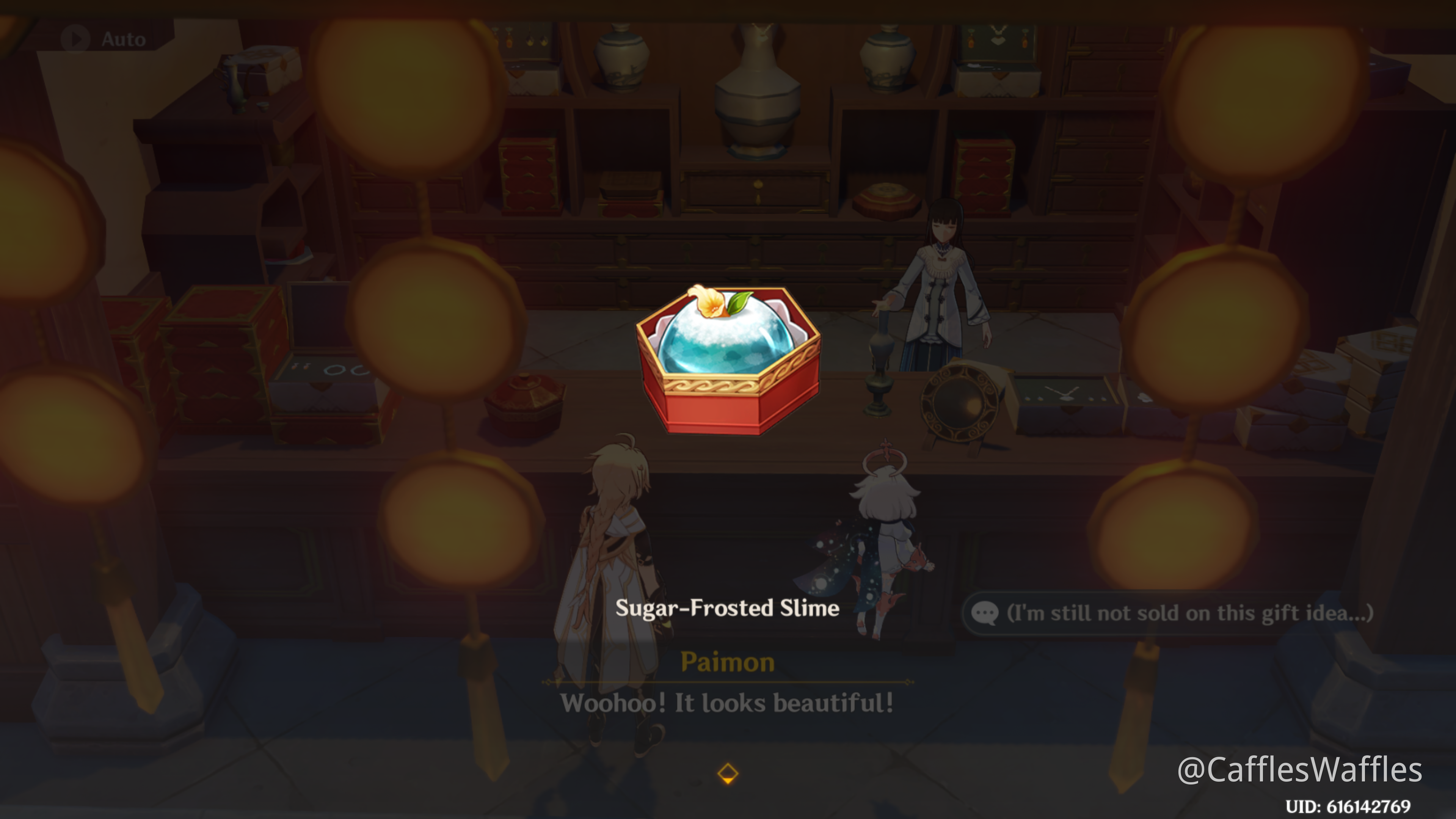 I would gladly eat this, if I wanted to be the "Slime" Genshin Impact ...
