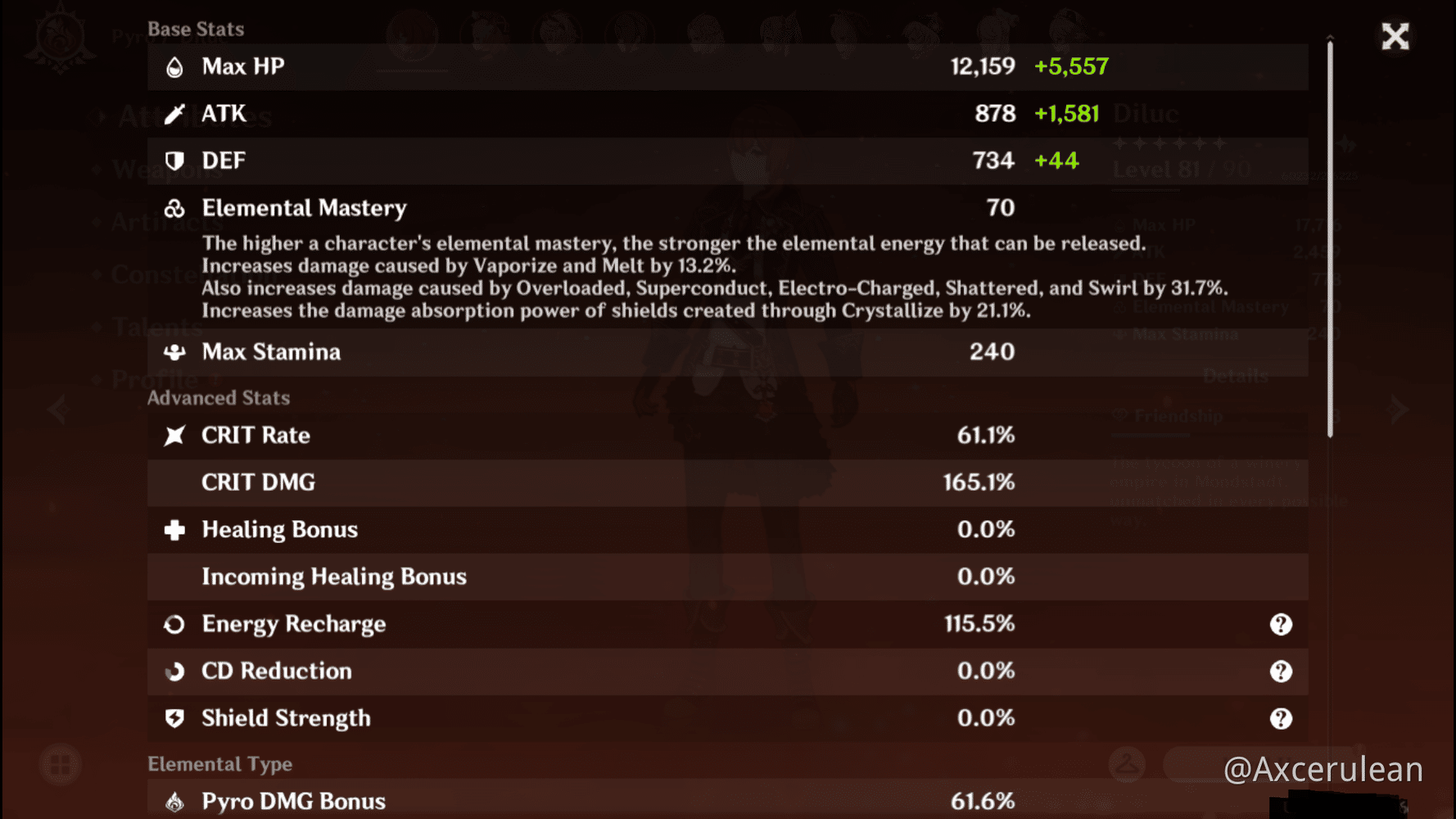 70% Crit Chance / 112% Crit Damage vs 61% Crit Chance / 165% Crit ...