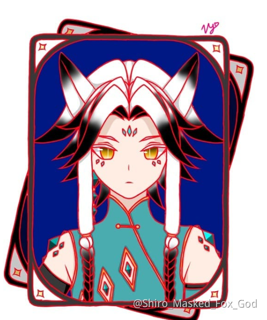 Shiro's Namecard!~😉 Genshin Impact | HoYoLAB