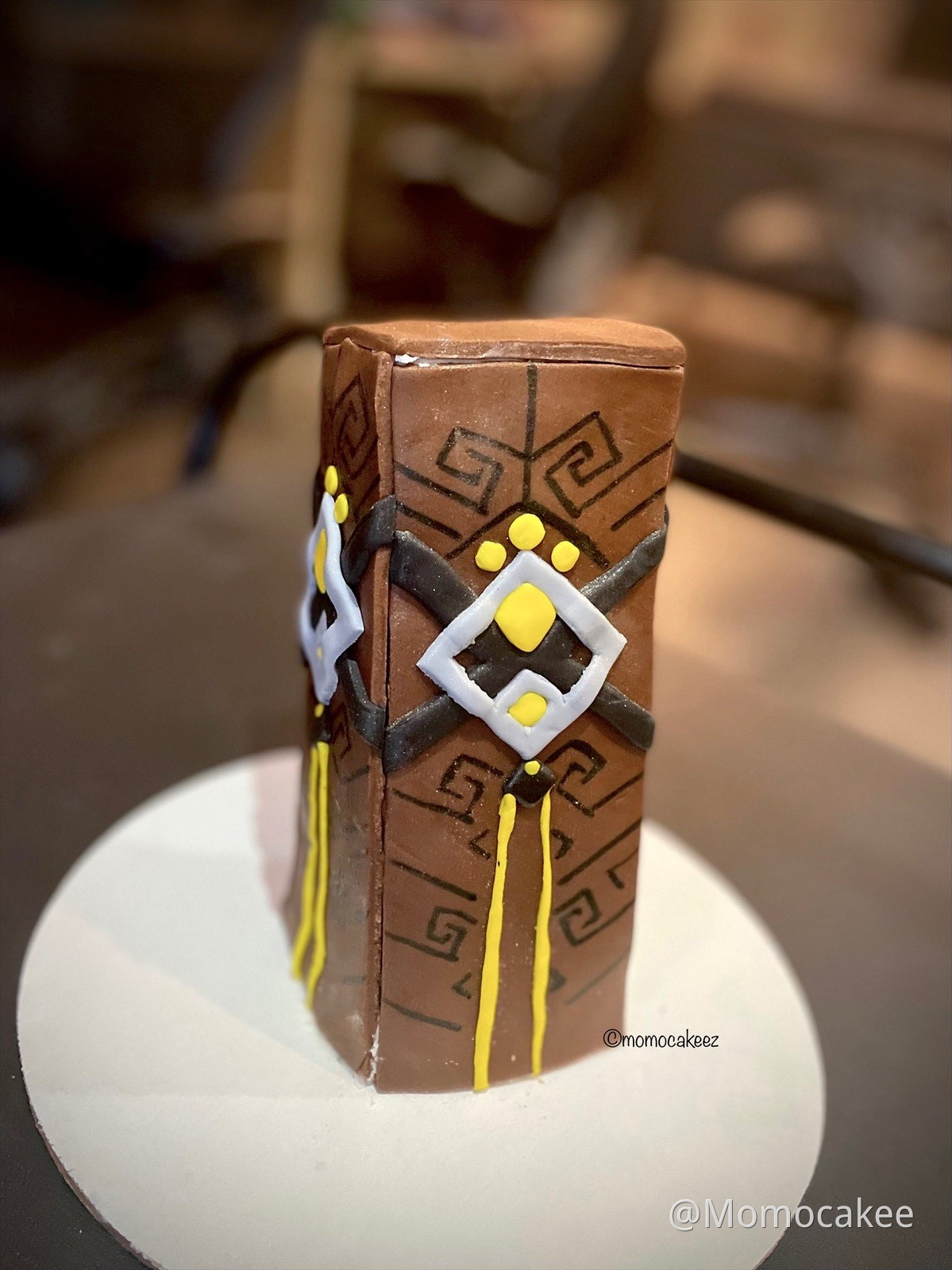 Zhongli Birthday Pillar Cake Genshin Impact | HoYoLAB