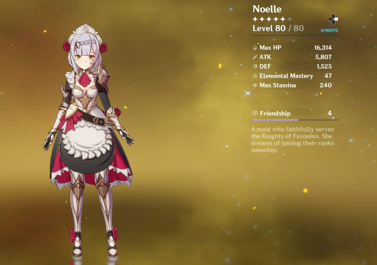 C6 Noelle Genshin Impact | HoYoLAB