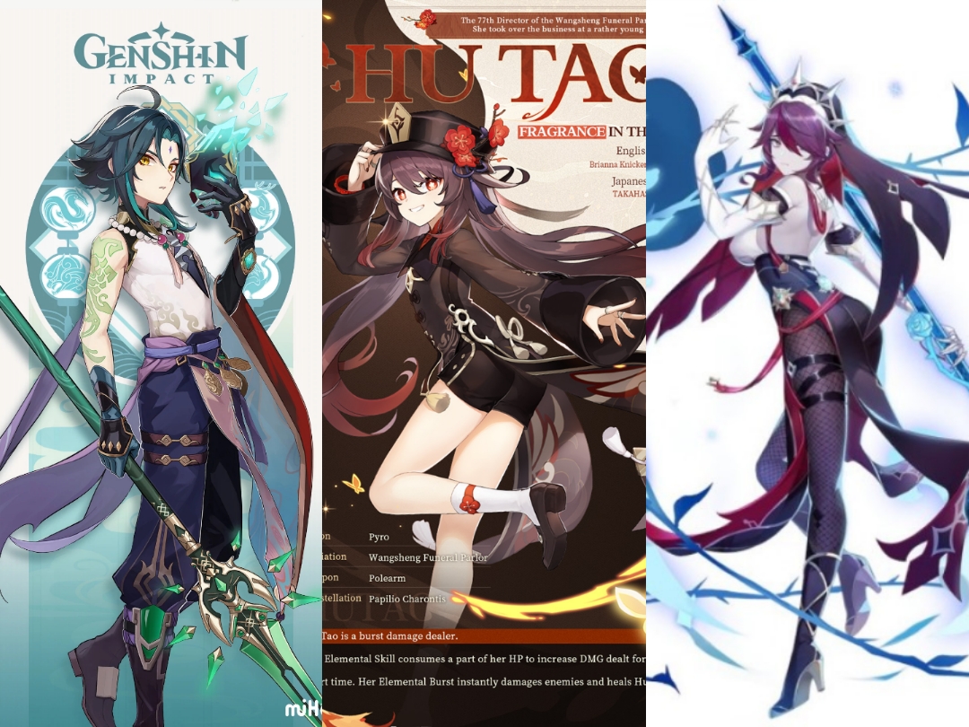 So many Polearm Using Characters Genshin Impact | HoYoLAB